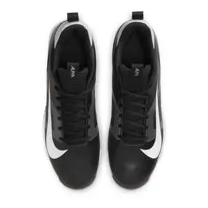 Nike Alpha Menace 4 Shark Athletic Cleats - Black/white