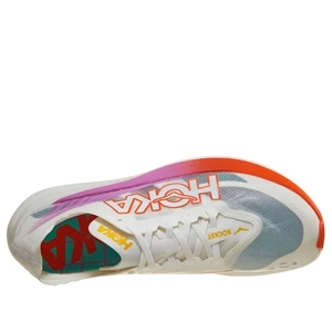 Hoka One One Rocket X 2 Athletic Sneakers - Frost/lava