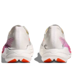 Hoka One One Rocket X 2 Athletic Sneakers - Frost/lava