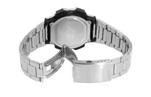 Casio Stainless Steel Strap Digital Watch