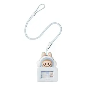 POP MART Pop Bean Fluffy And Cozy Card Holder Pendant - Multi-color