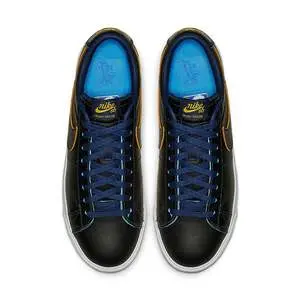 Nike Nba X Zoom Blazer Low Sb 'golden State Warriors - Black