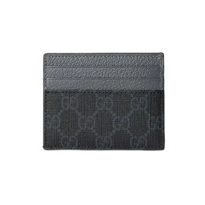 Gucci 26 Gg Card Holder Wallet - Black