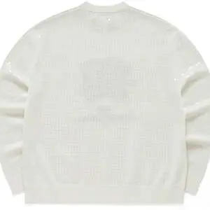 FILA Embellished Graphic Pullover Sweater