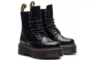 Dr. Martens Jadon Smooth Leather Platform Combat Boots