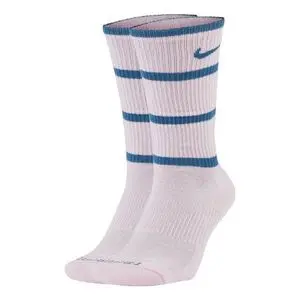 Nike Everyday Plus Cushioned Sports Socks 2 Pack - Pink