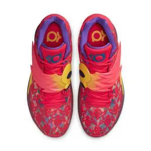 Nike Kd 14 Ep "ron English 3" Sneakers - Red/yellow