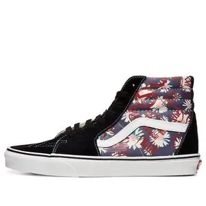 VANS Sk8-hi High Top Floral Graffiti Sneakers