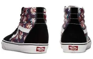 VANS Sk8-hi High Top Floral Graffiti Sneakers
