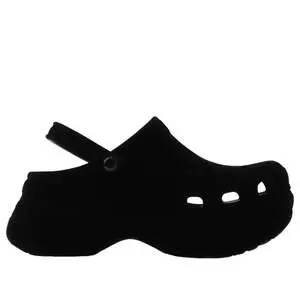 CROCS Bae Velvet Clog - Black