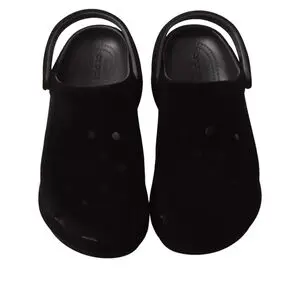 CROCS Bae Velvet Clog - Black