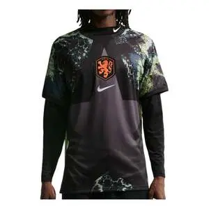 Nike Netherlands 2026 Stadium Goalkeeper Replica Jersey - Black/medium Ash