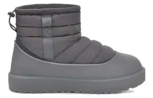 UGG Classic Mini Pull-on Weather Boots - Dark Gray
