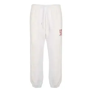 AUTRY Logo-print Drawstring Track Pants 'white - White/red