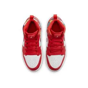 JORDAN 1 Mid Se "barcelona Sweater" Sneakers - Red/white