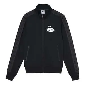 Nike Swoosh League Logo Hoodie 'black White - Default Colorway