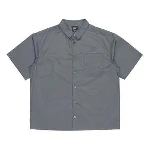 Nike Thin And Light Loose Sports Short Sleeve Shirt Gray