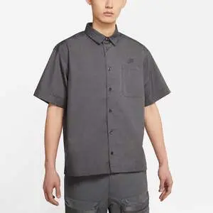 Nike Thin And Light Loose Sports Short Sleeve Shirt Gray