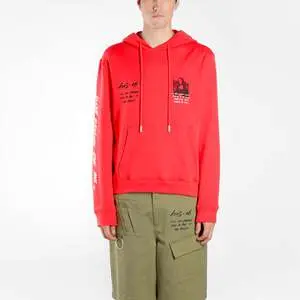 Off-White Mona Lisa Printing Hoodie