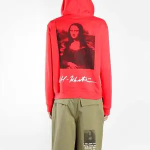 Off-White Mona Lisa Printing Hoodie