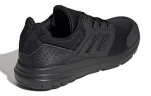 Adidas Galaxy 4 Lace-up Athletic Sneakers - Black
