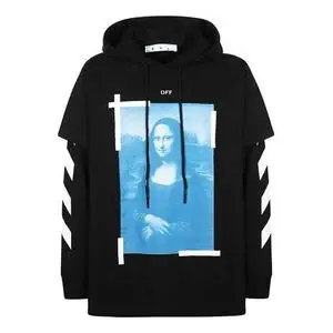 Off-White Ss21 Mona Lisa Printing - Black
