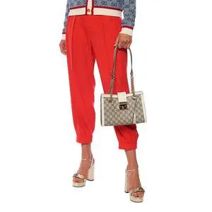 Gucci Padlock Chain Handbag - Cream