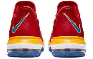 Nike Lebron 16 Low 'superbron' Athletic Sneakers - Red