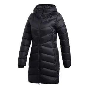 Adidas Padded Down Jacket With Hood - Black