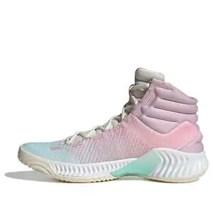Adidas Pro Bounce 2018 Mid Sneakers - Pink/blue/white