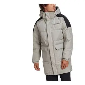 Adidas Colorblock Hooded Down Jacket