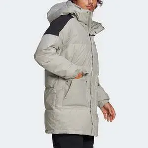 Adidas Colorblock Hooded Down Jacket