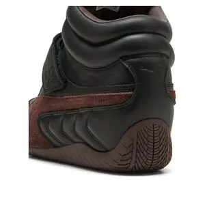 PUMA Speedcat Wedge High Top Sneakers - Black/brown