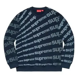 Supreme Radial Logo Crewneck