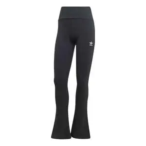Adidas Essentials Rib Flared Pant - Black