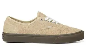 VANS Authentic Hairy Suede Sneakers - Cream/brown