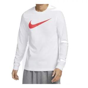 Nike Long Sleeve T-shirt - White/red