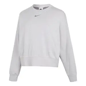Nike Logo Crewneck Pullover - Grey
