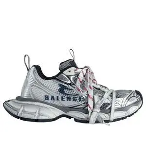 Balenciaga 3xl Split Logo Sneakers - White/navy/grey