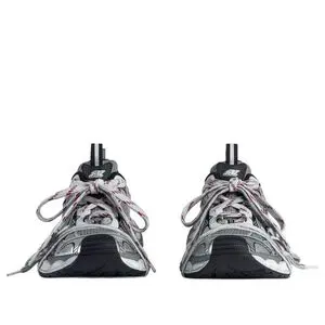 Balenciaga 3xl Split Logo Sneakers - White/navy/grey