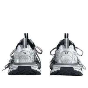 Balenciaga 3xl Split Logo Sneakers - White/navy/grey