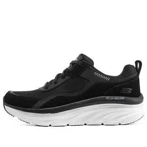 Sketchers D'lux Walker Athletic Sneakers - Black/white