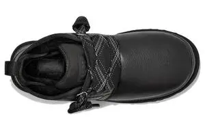 UGG Neumel Ft Leather Boots - Black