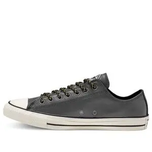 CONVERSE Converse Chuck Taylor All Star Tumbled Leather Low Top Sneakers Gray/white