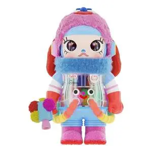POP MART Mega Space Molly Jon Burgerman 400% Collectible Figure - Multi-color