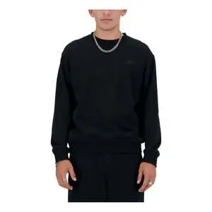 NEW BALANCE Athletics French Terry Sweatshirt Asia Sizing - Black