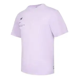 NEW BALANCE Logo T-shirt - Lilac/black