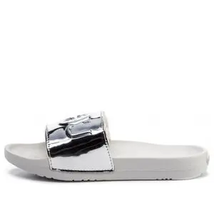 Ugg Silver Tone Slides Slipper