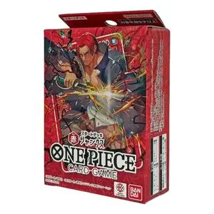ONE PIECE Card Game Starter Deck Pack Red Shanks - Multi-color