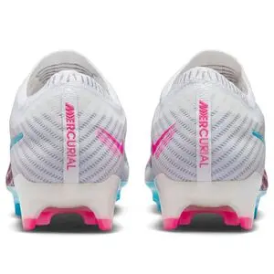 Nike Zoom Mercurial Vapor 15 Elite Fg "blast Pack" Athletic Sneakers - White/pink